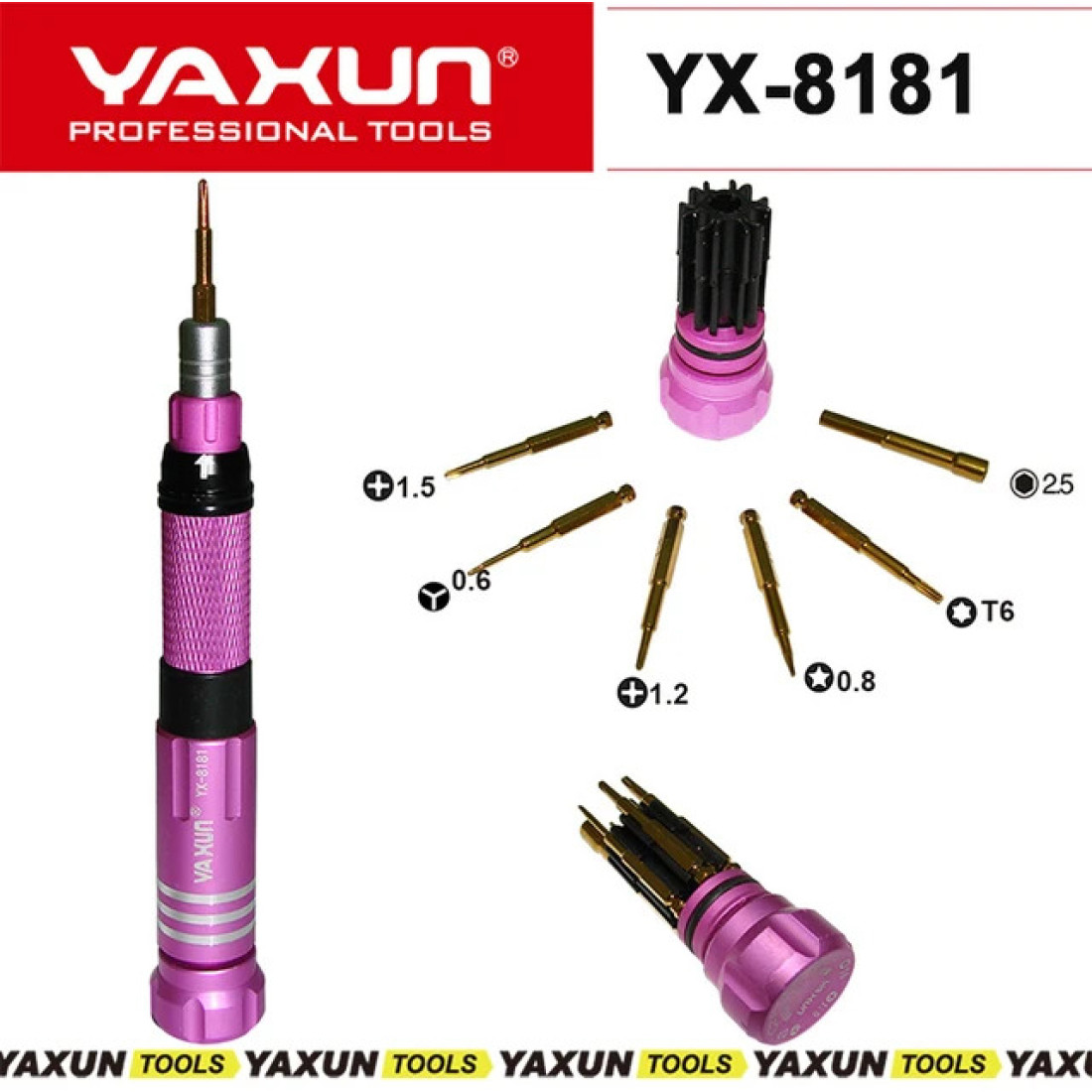YAXUN YX-8181 SCREWDRIVER KIT