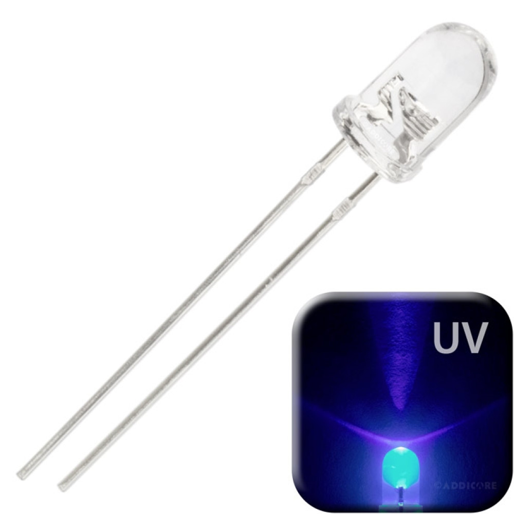 LED ULTRAVIOLET(UV) 5MM