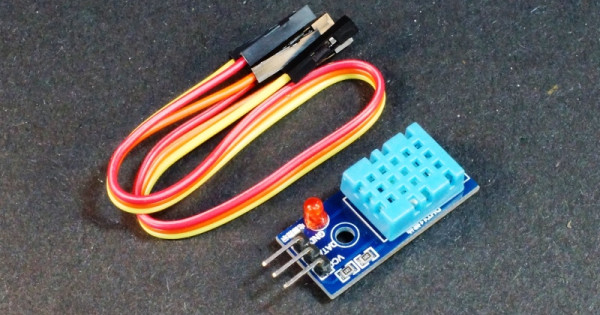 DHT11 TEMPERATURE AND HUMIDITY SENSOR MODULE