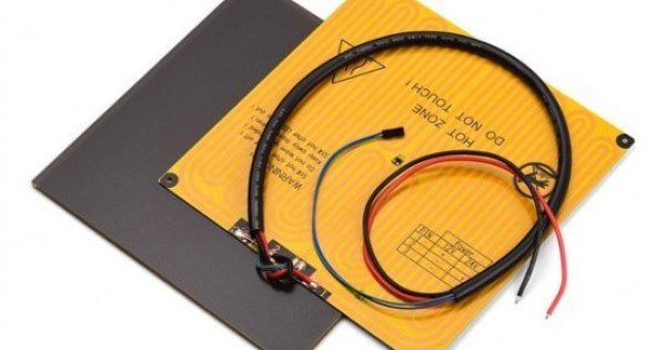 ANYCUBIC 220X240MM HEATED BED HOTBED + GLASS FOR 3D PRINTER