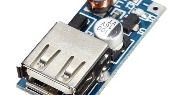 DC-DC BOOST MODULE (0.9V~5V) TO 5V 600MA USB STEP-UP BOARD 5V OUTPUT