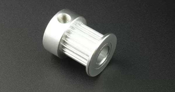 ALUMINUM GT2 TIMING PULLEY 20 TOOTH 5MM BORE FOR 10MM BELT